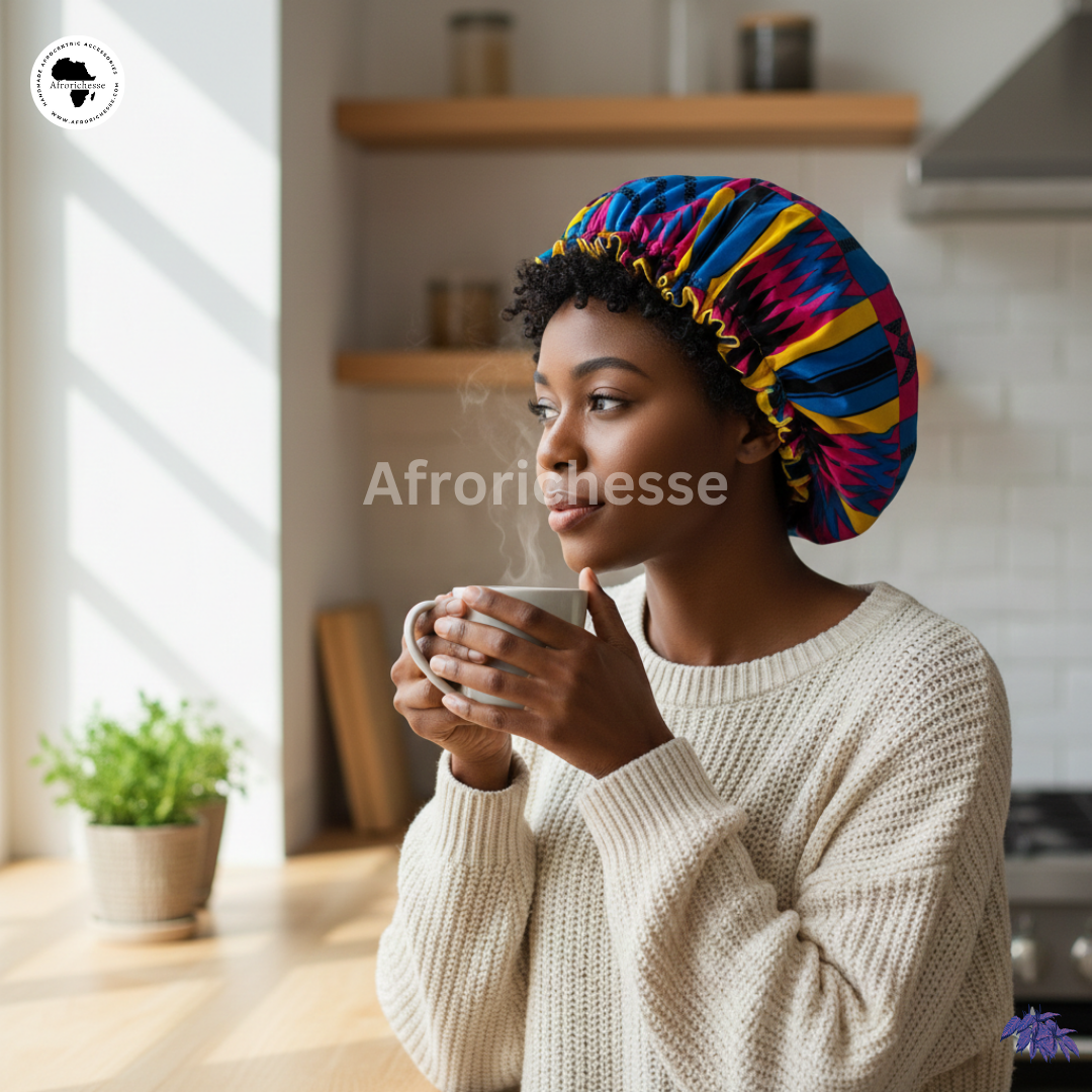 African print/Ankara fabric/ women hair bonnet/headwear/headpiece ...